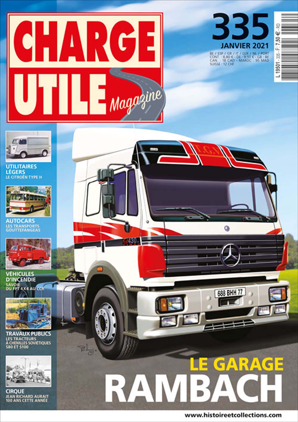 Charge Utile n° 335 de janvier 2021 - Magazine Charge utile