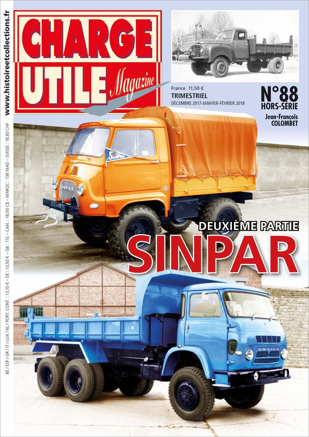 Sinpar (Partie 2). Sommaire du hors-série n° 088 - Magazine Charge ...