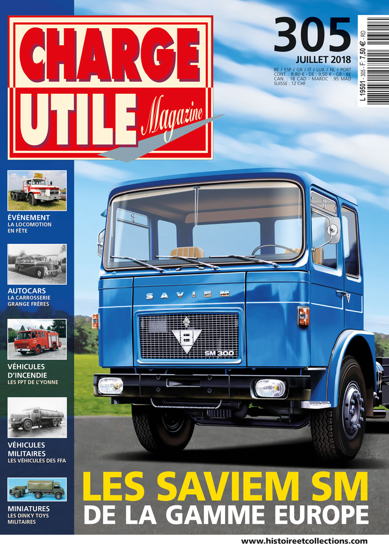 Charge Utile n° 305 de juillet 2018 - Magazine Charge utile