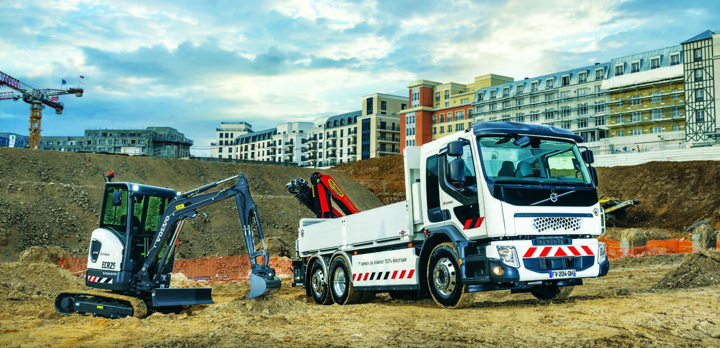 Un Volvo FE électrique pour Eiffage - Magazine Charge utile
