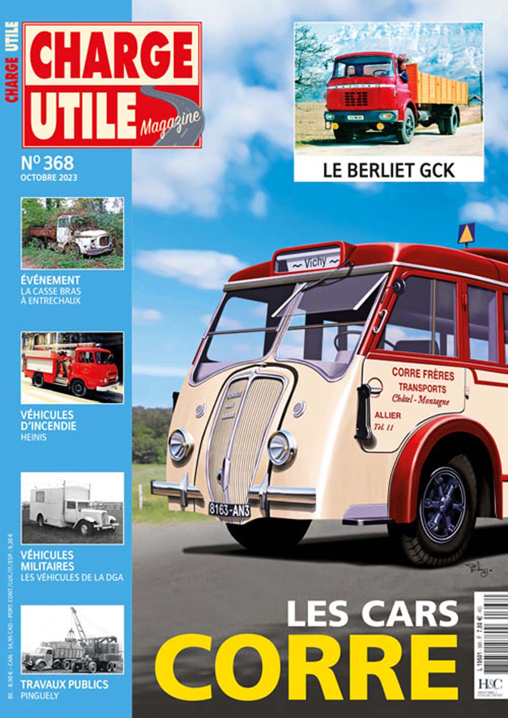 Charge Utile n° 368 d'octobre 2023 - Magazine Charge utile