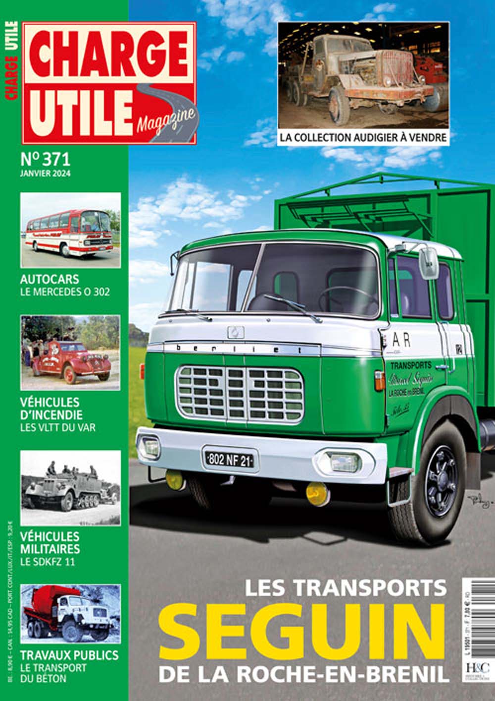 Charge Utile n° 371 de janvier 2024 - Magazine Charge utile