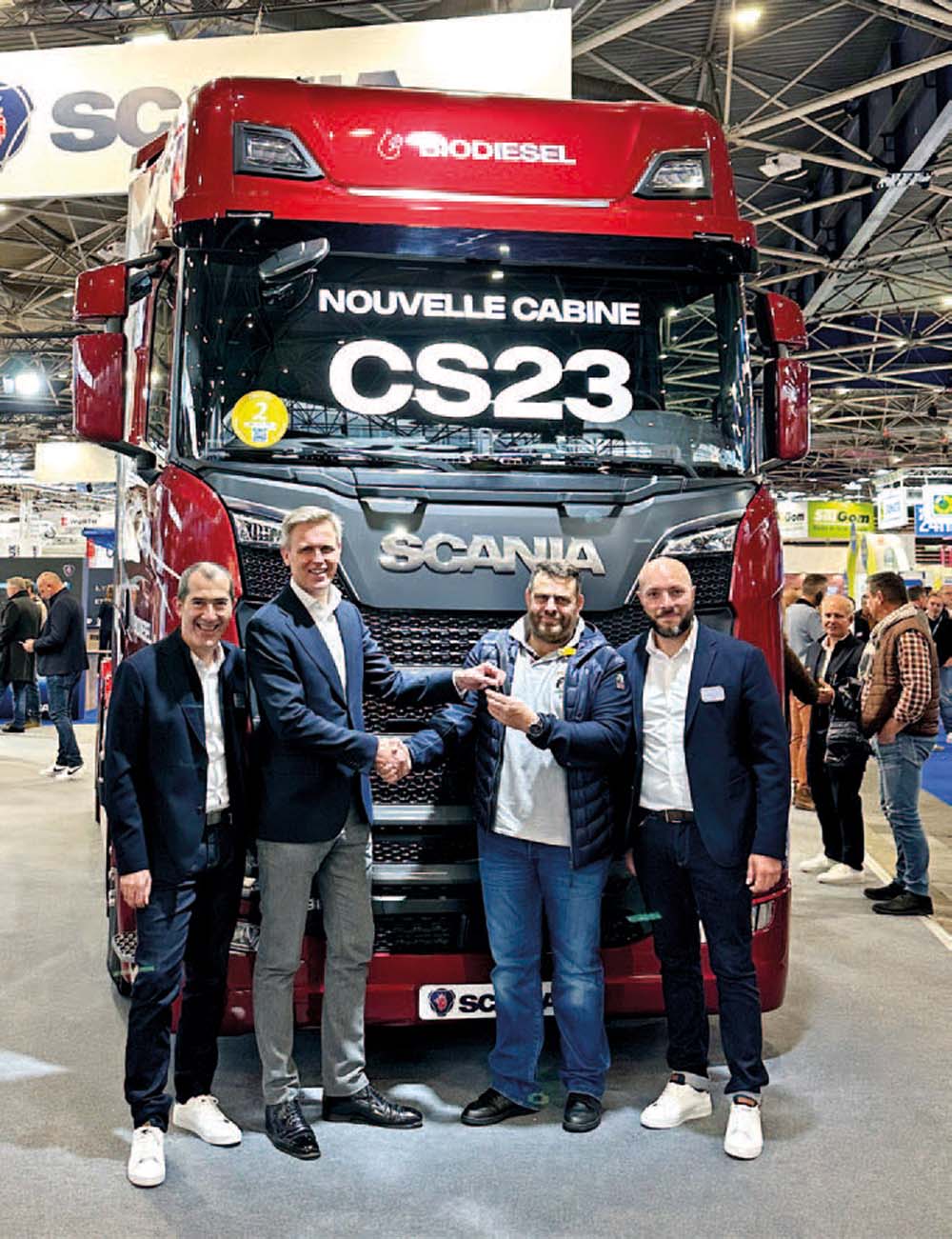 Scania livre sa première cabine CS23 en France - Magazine Charge utile