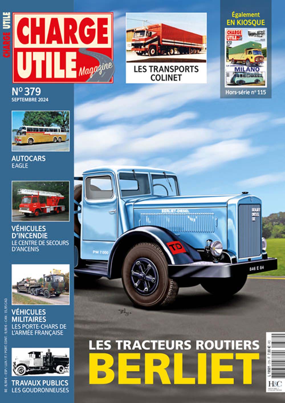 Charge Utile n° 379 de septembre 2024 - Magazine Charge utile