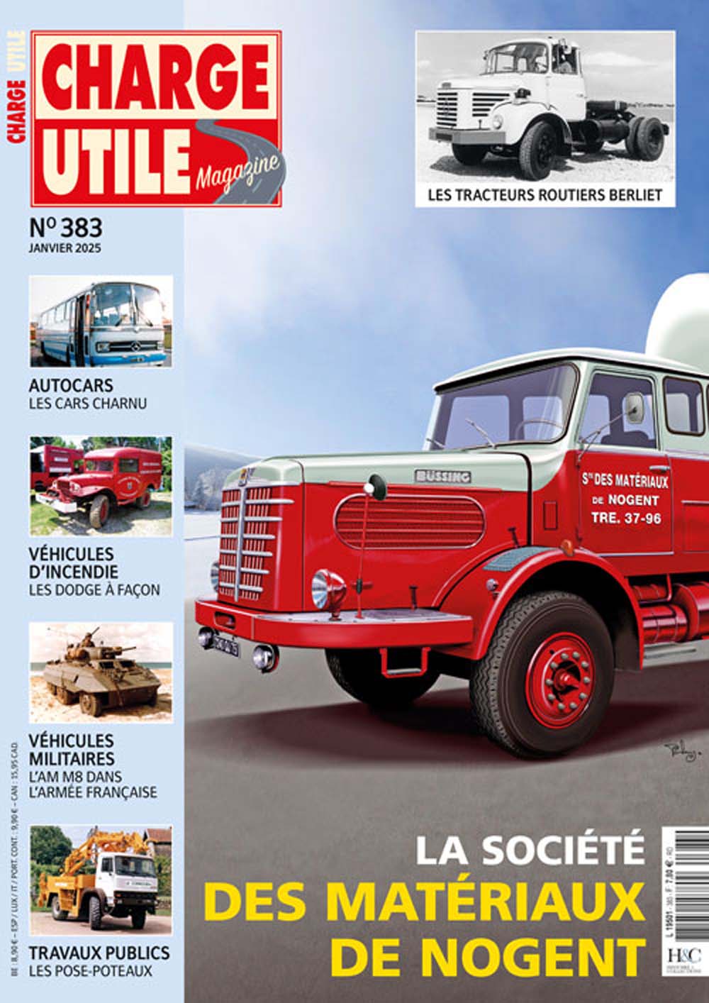 Charge Utile n° 383 de janvier 2025 - Magazine Charge utile