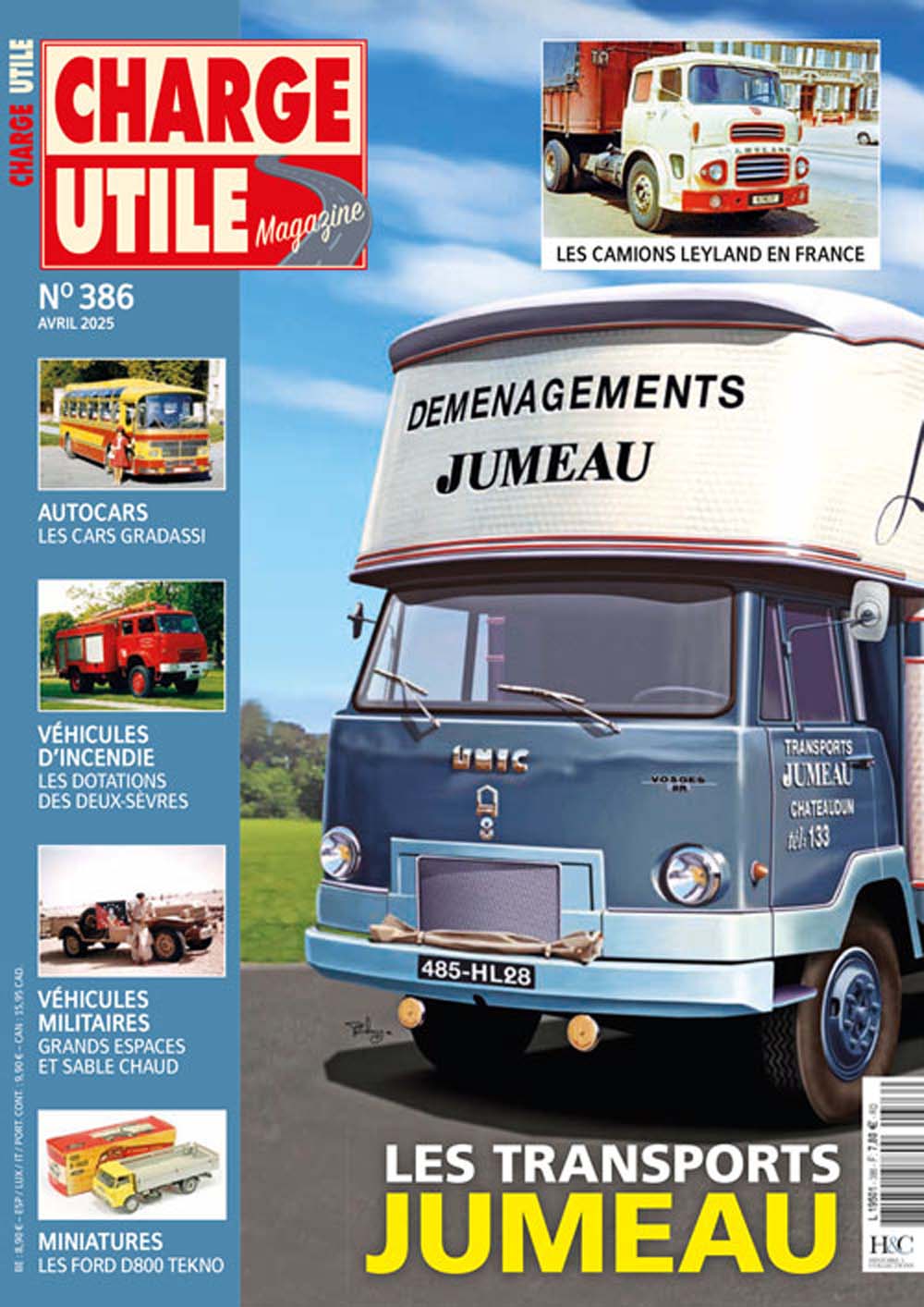 Charge Utile n° 386 d'avril 2025 - Magazine Charge utile