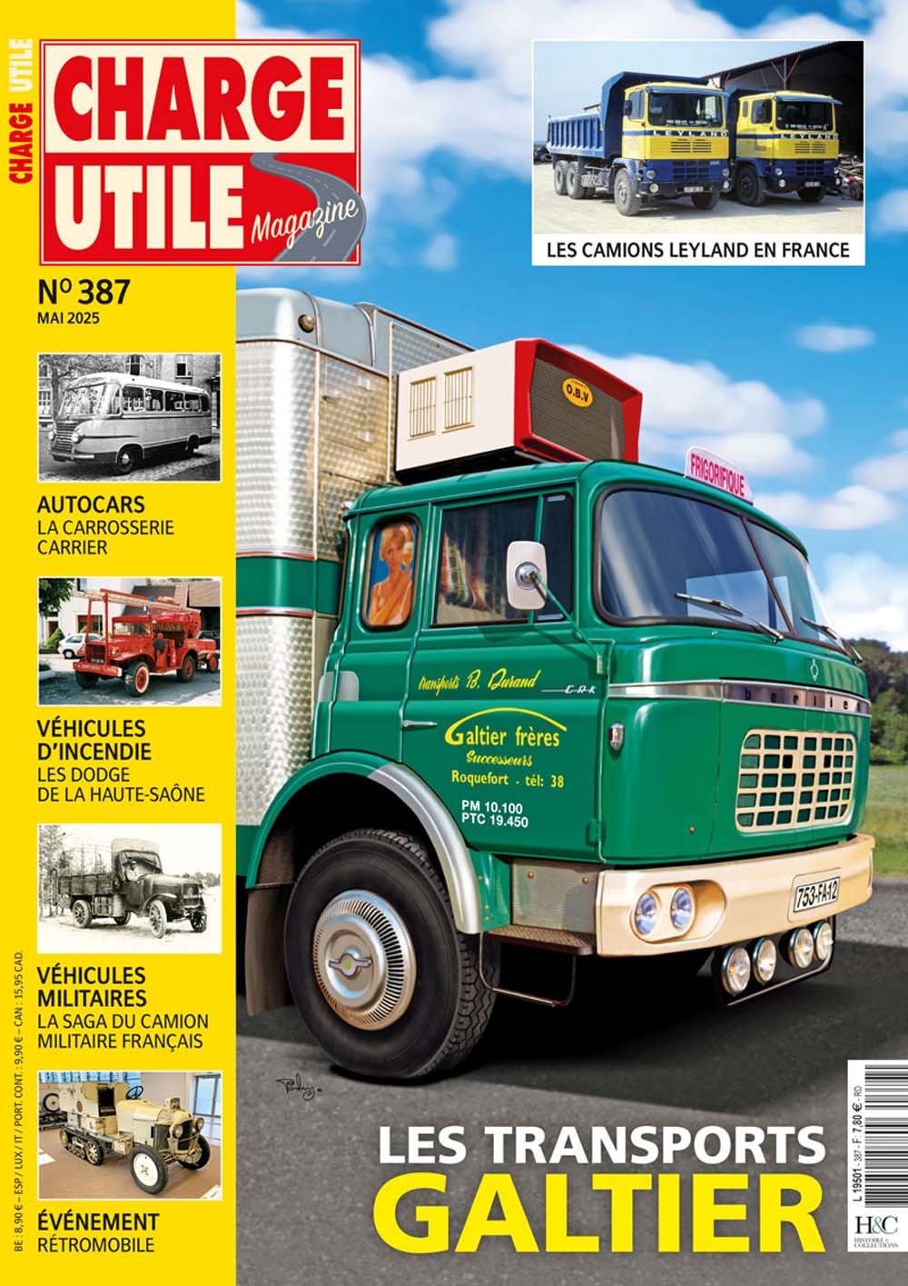 Unic 1959-1961 - Magazine Charge utile - Atmosphère